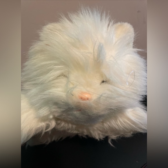 Toys | Vintage Dakin White Long Haired Full Body Kitty Cat Puppet ...